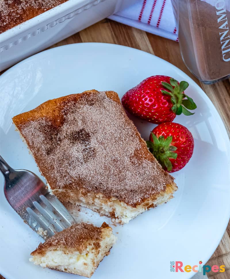 Churro Cheesecake Bars Recipe - Sos Recipes