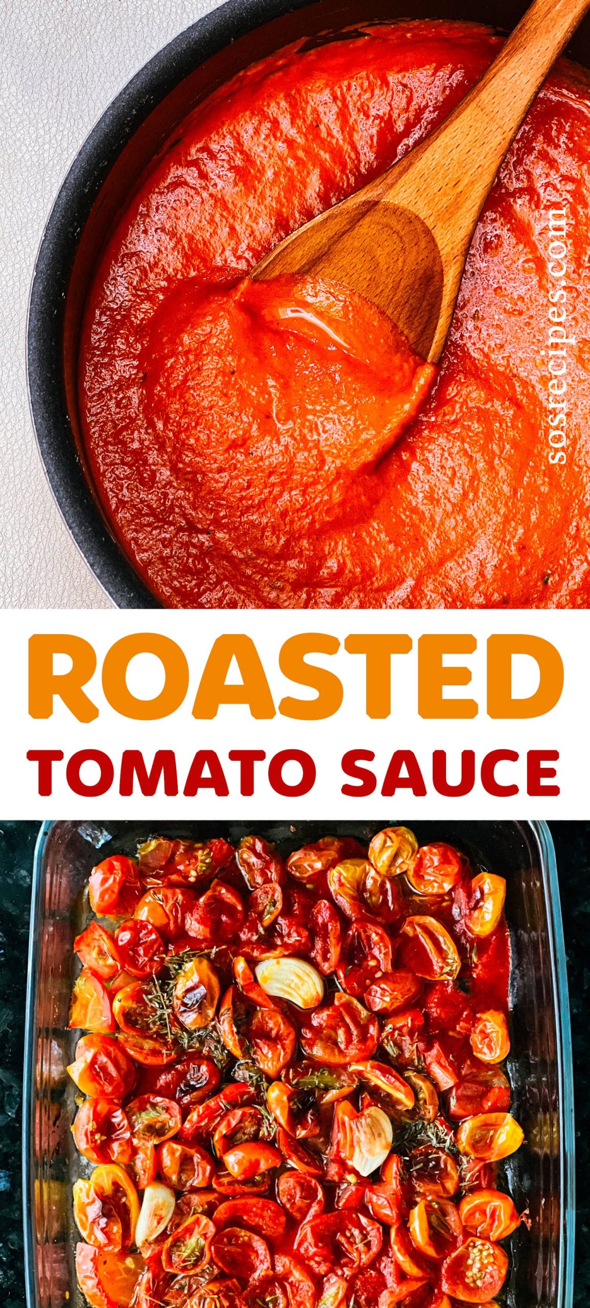 Roasted Tomato Sauce Recipe | Sos Recipes