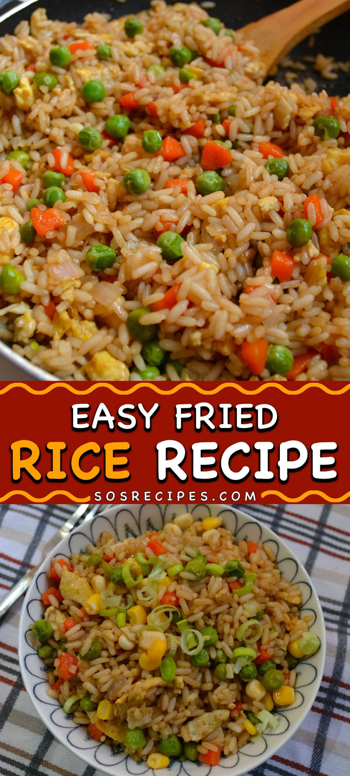 EASY FRIED RICE RECIPE - Sos Recipes