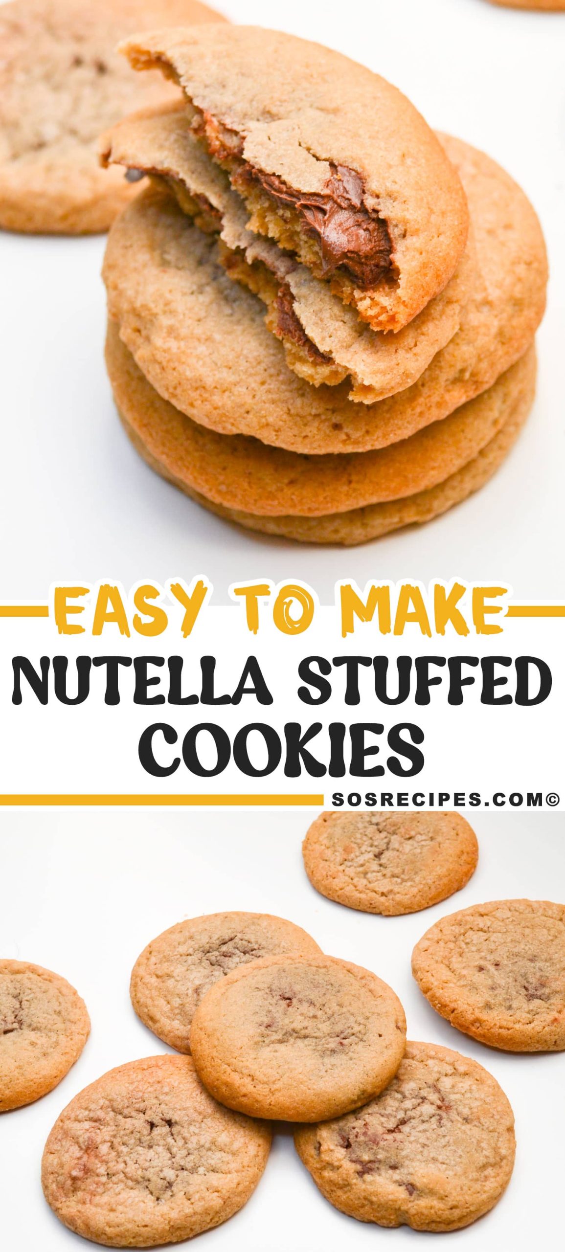 Nutella Stuffed Cookies Sos Recipes