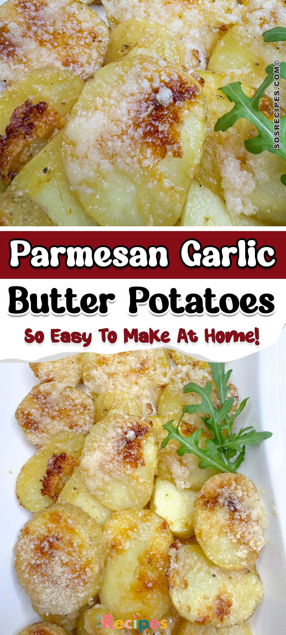 Parmesan Garlic Butter Red Potatoes - Sos Recipes