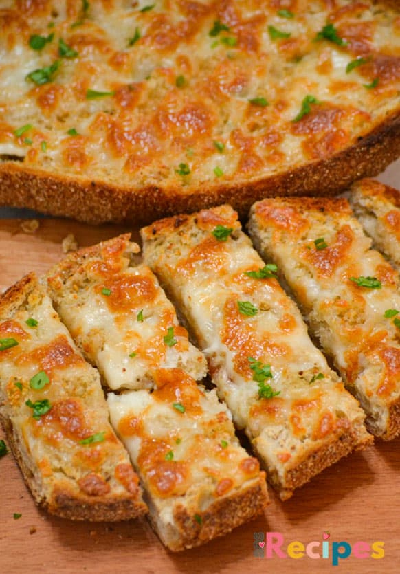 Easy Cheesy Garlic Bread - Sos Recipes
