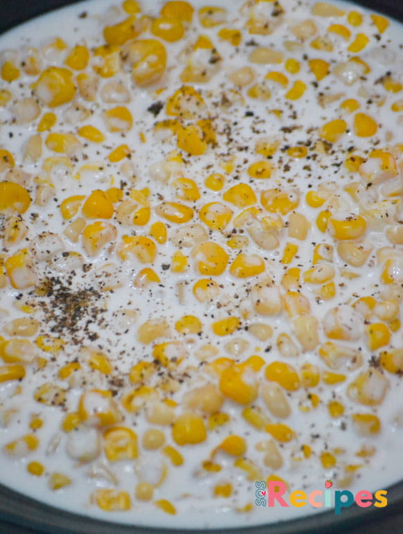 Easy Creamed Corn - Sos Recipes