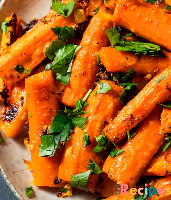 Brown Sugar Roasted Carrots Recipe - Sos Recipes