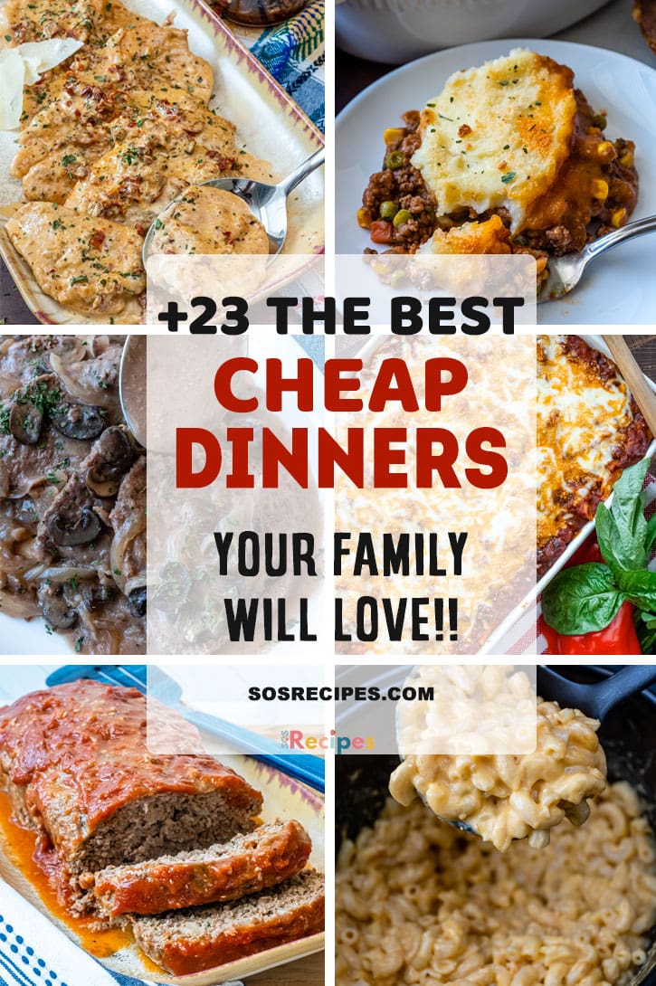23+ Top Cheap & Easy Family Dinners - Sos Recipes