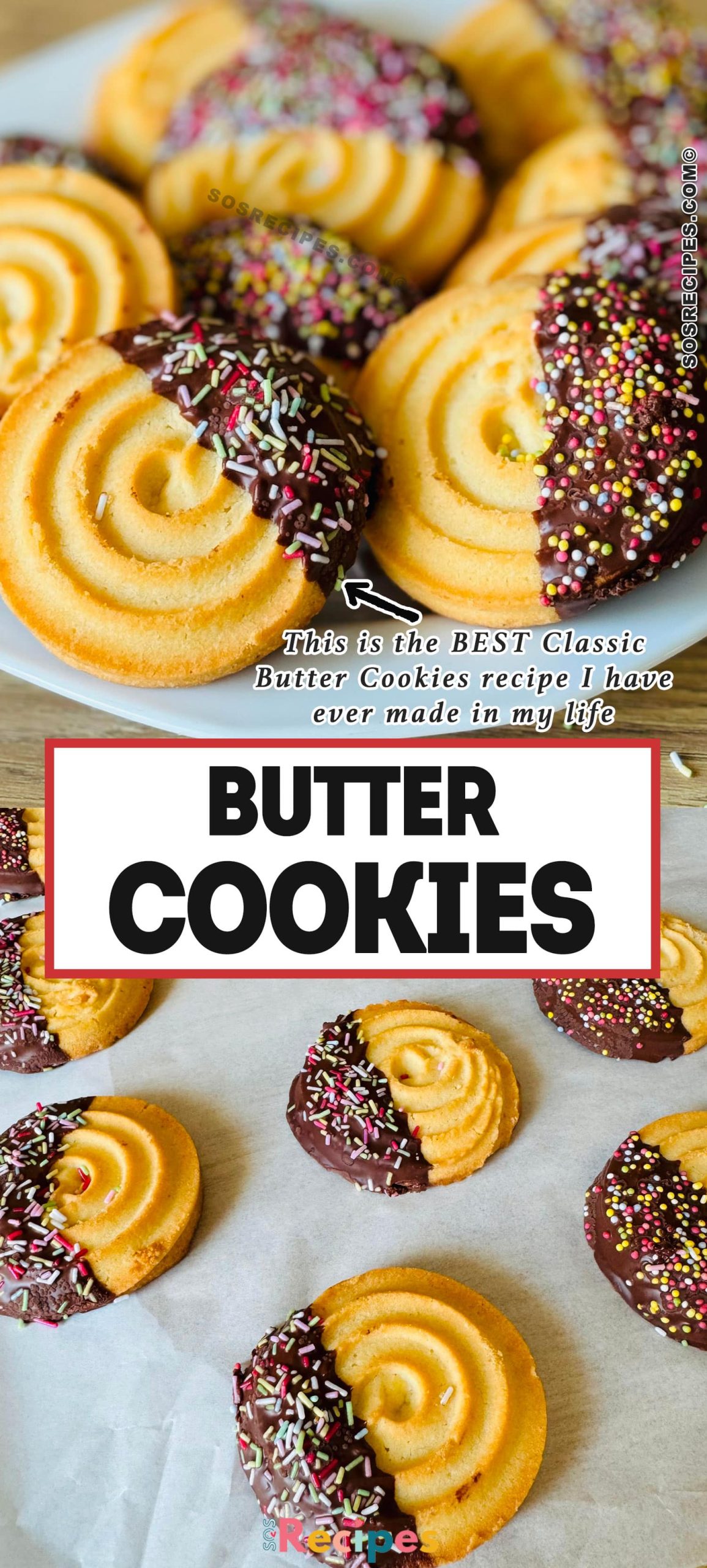 Butter Cookies - Sos Recipes