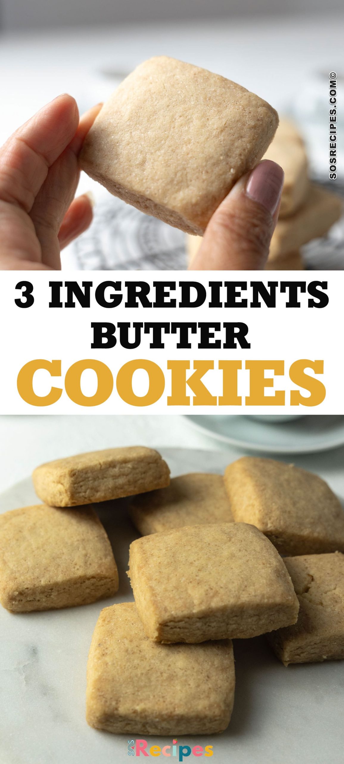 The 3 Ingredient Cookie - Sos Recipes