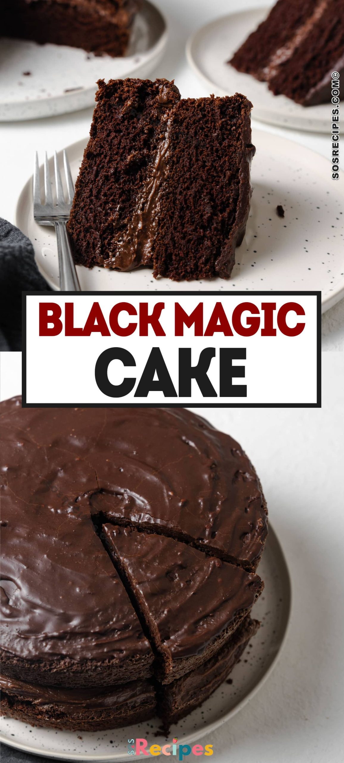 Black Magic Cake - Sos Recipes