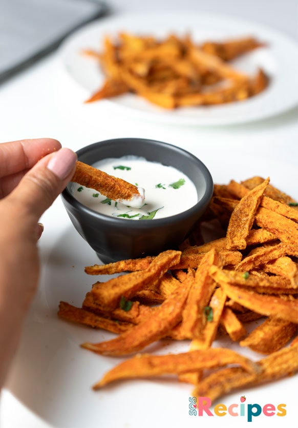 Baked Sweet Potato Fries - Sos Recipes