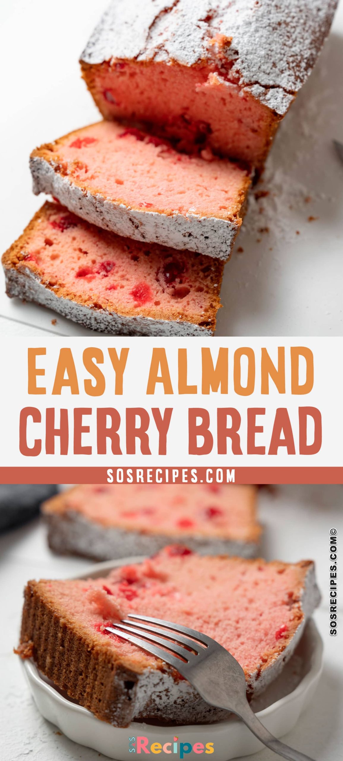 Easy Almond Cherry Bread Recipe - Sos Recipes
