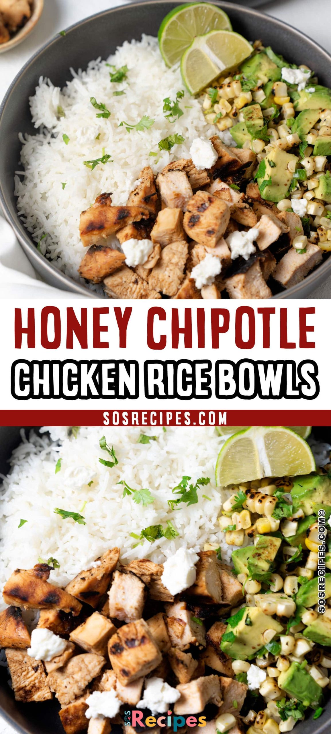 The Best Honey Chipotle Chicken Rice Bowls - Sos Recipes