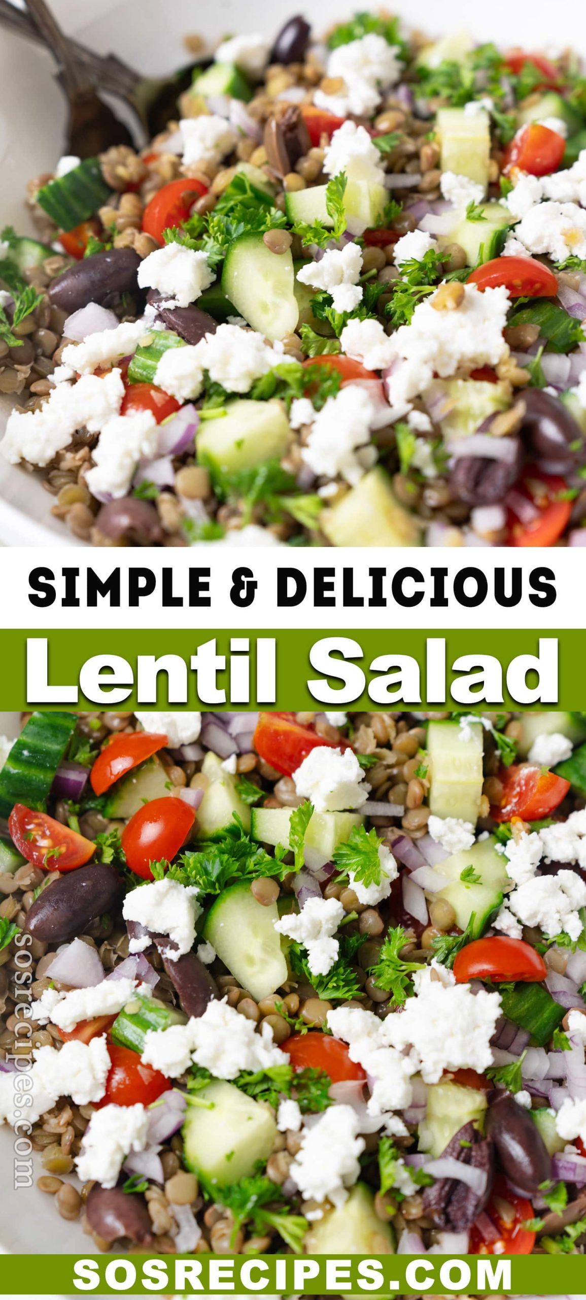 Mediterranean Lentil Salad - Sos Recipes