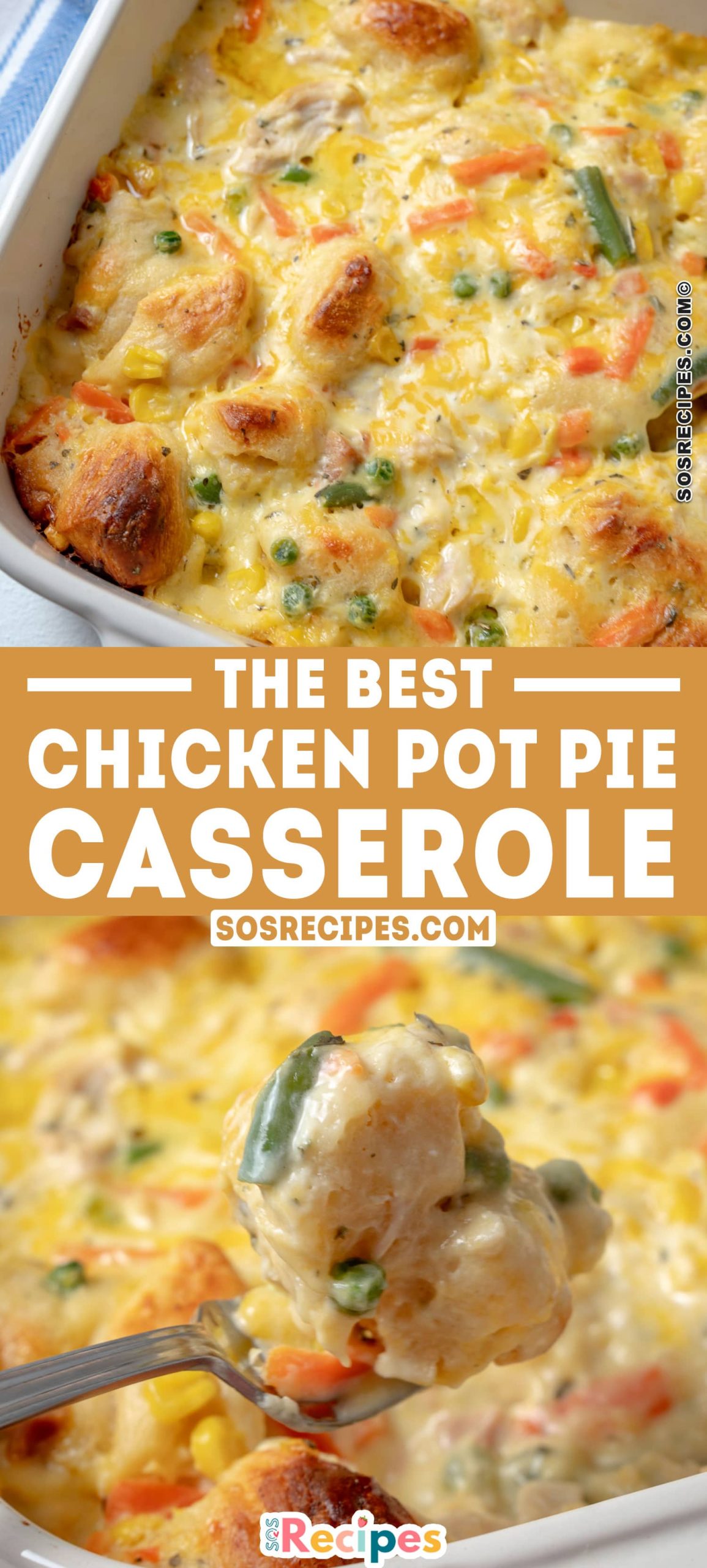 Chicken Pot Pie Casserole Recipe - Sos Recipes