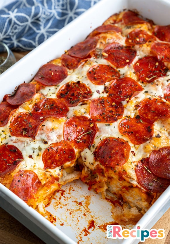 Bubble-Up Pizza Casserole - Sos Recipes