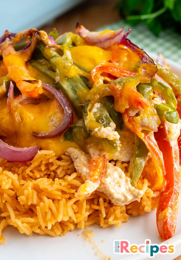 Fajita Chicken Bake - Sos Recipes
