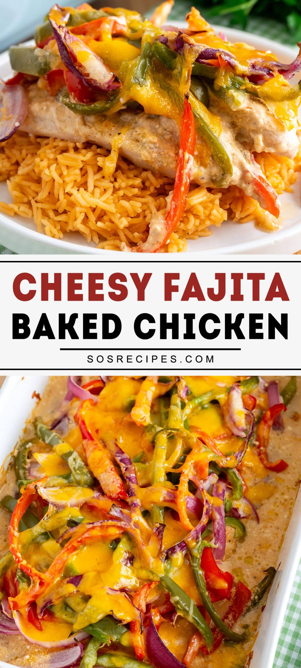 Fajita Chicken Bake - Sos Recipes