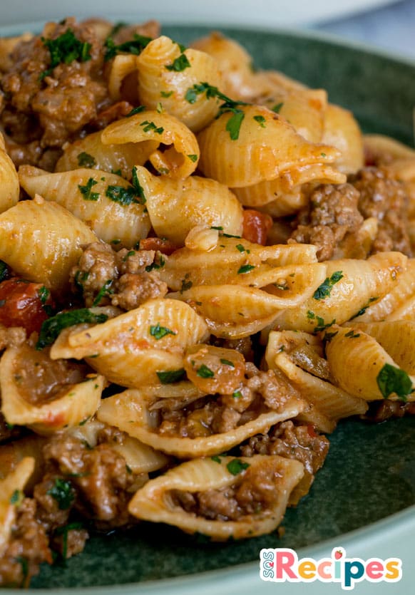 Cheesy Taco Pasta Shells Recipe - Sos Recipes