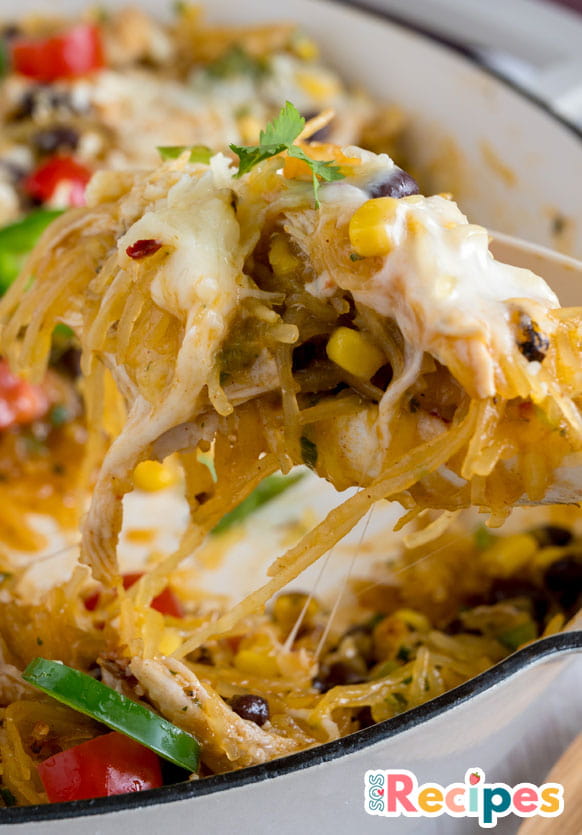 Southwestern Spaghetti Squash Casserole - Sos Recipes