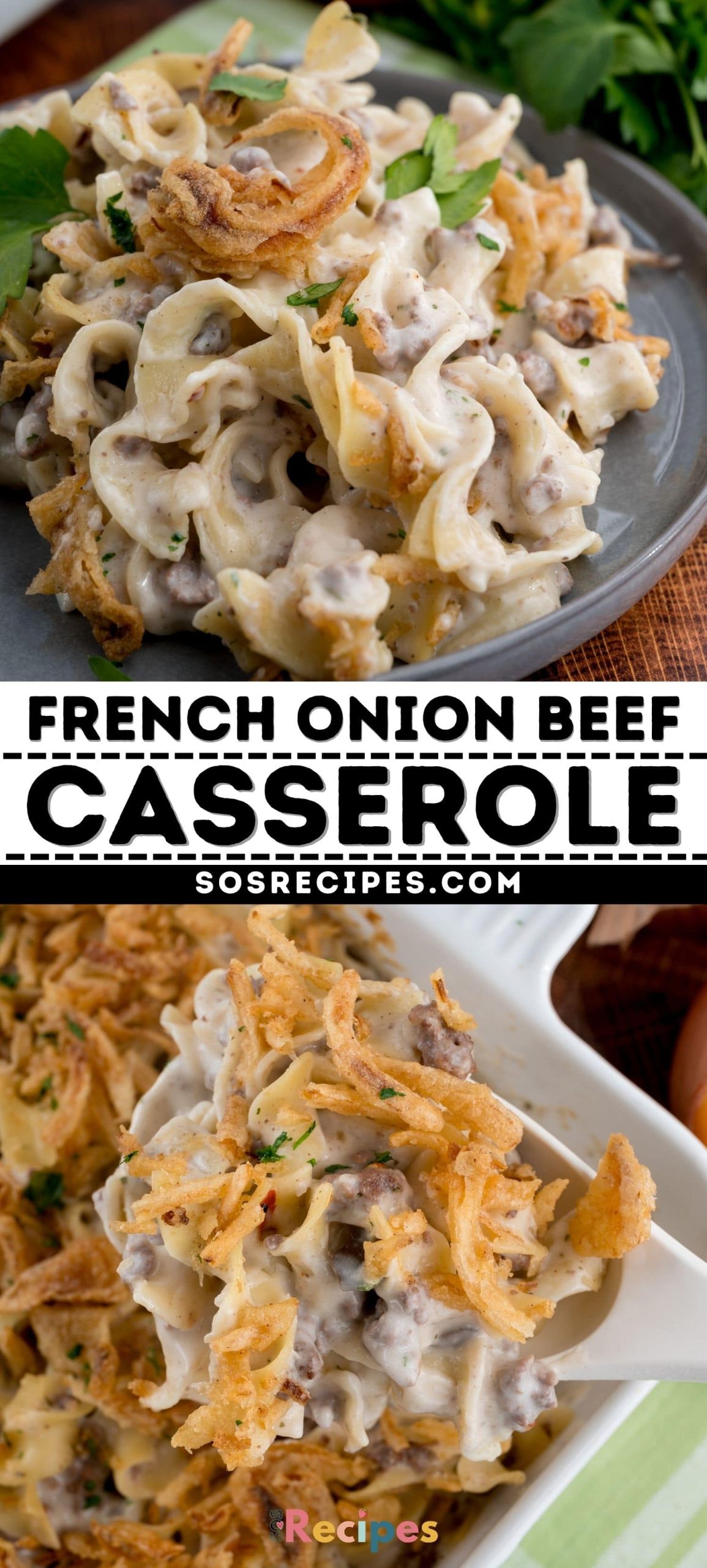 French Onion Beef Casserole Recipe - Sos Recipes
