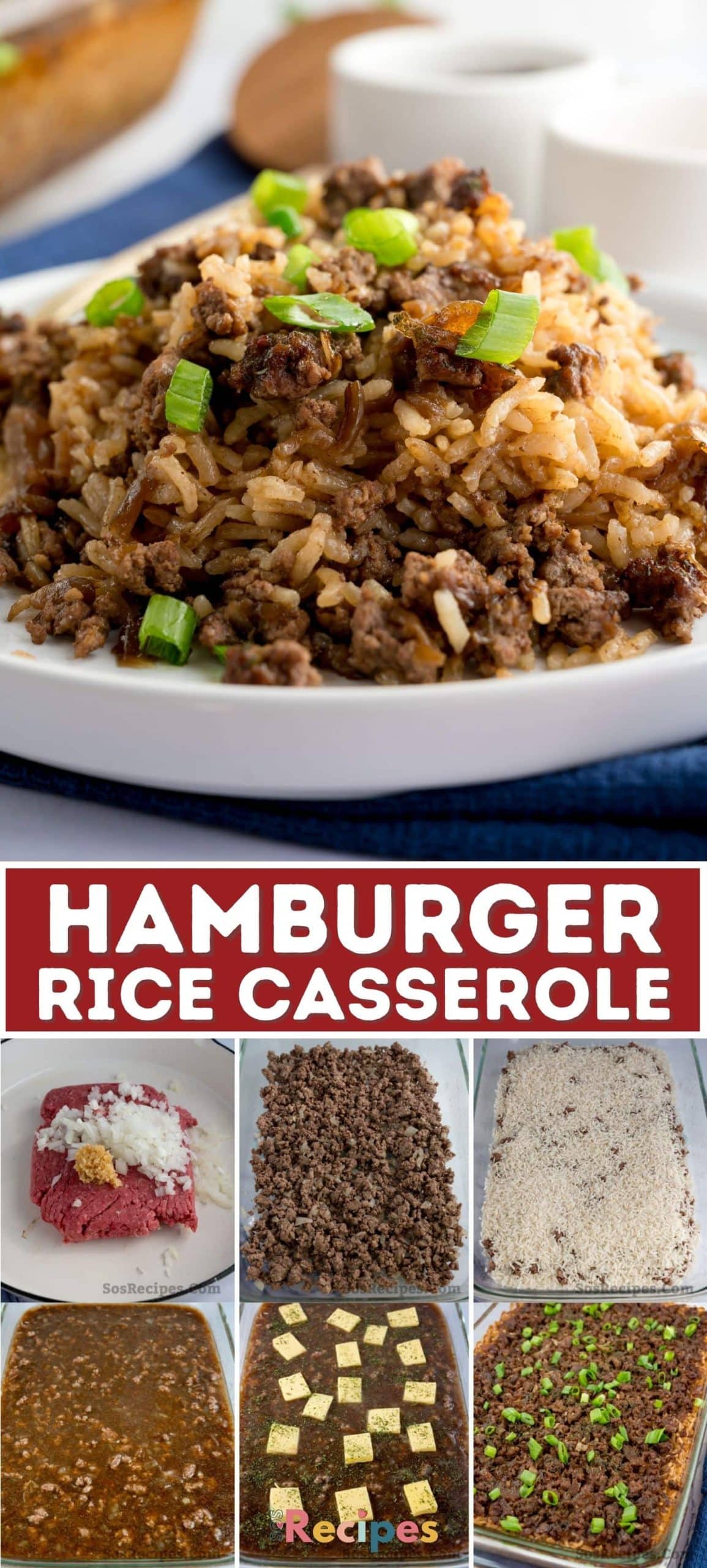 Hamburger Rice Casserole Recipe - Sos Recipes