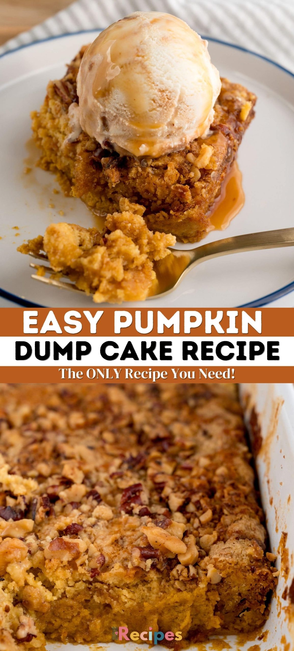 Pumpkin Dump Cake - Sos Recipes