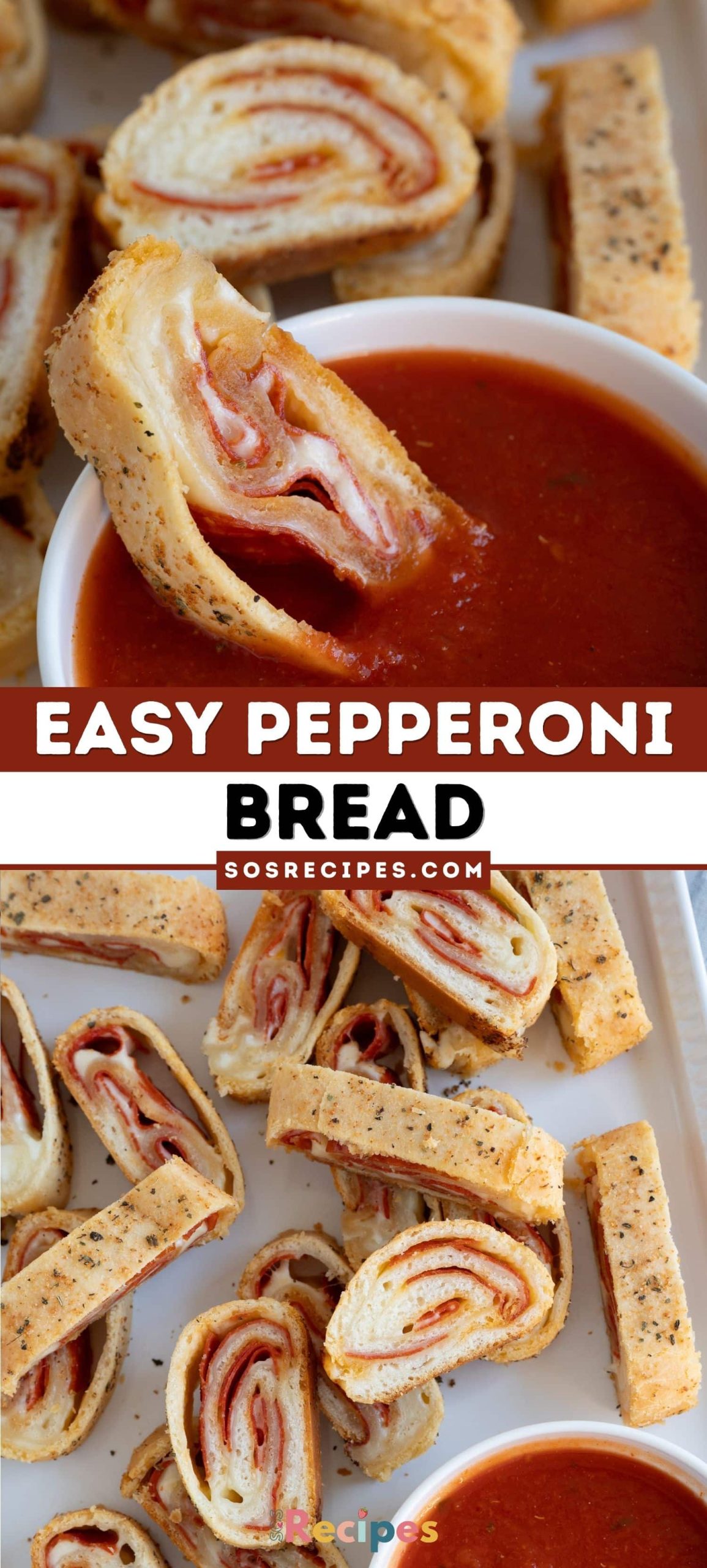 Easy Pepperoni Bread Recipe - Sos Recipes