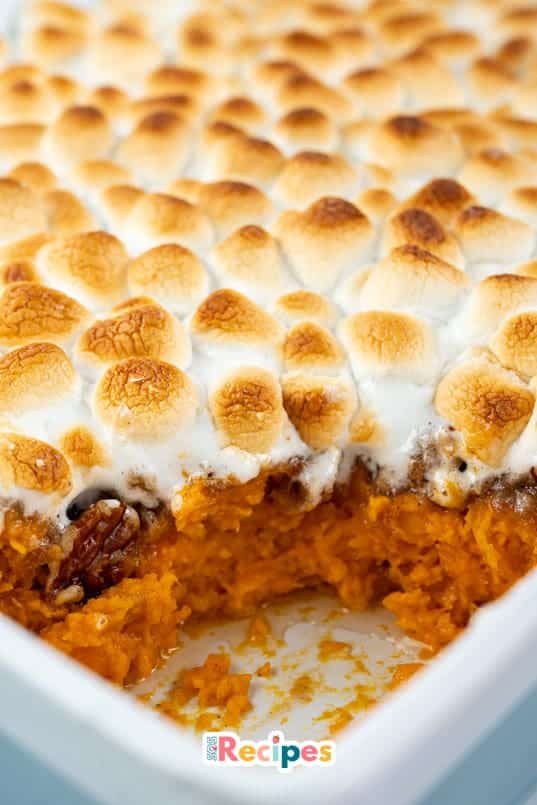 Sweet Potato Casserole With Marshmallows Recipe - Sos Recipes