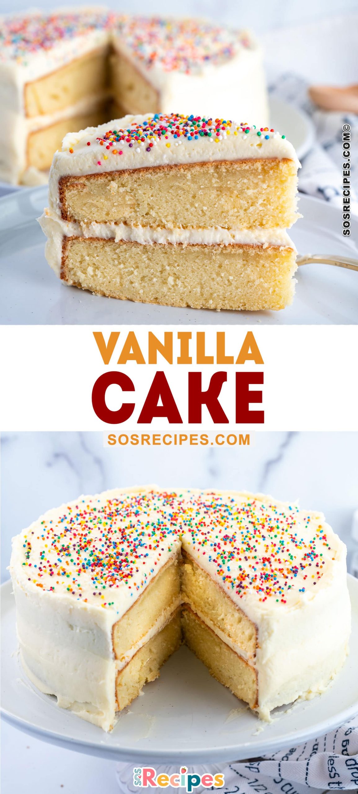 Vanilla Cake Recipe - Sos Recipes