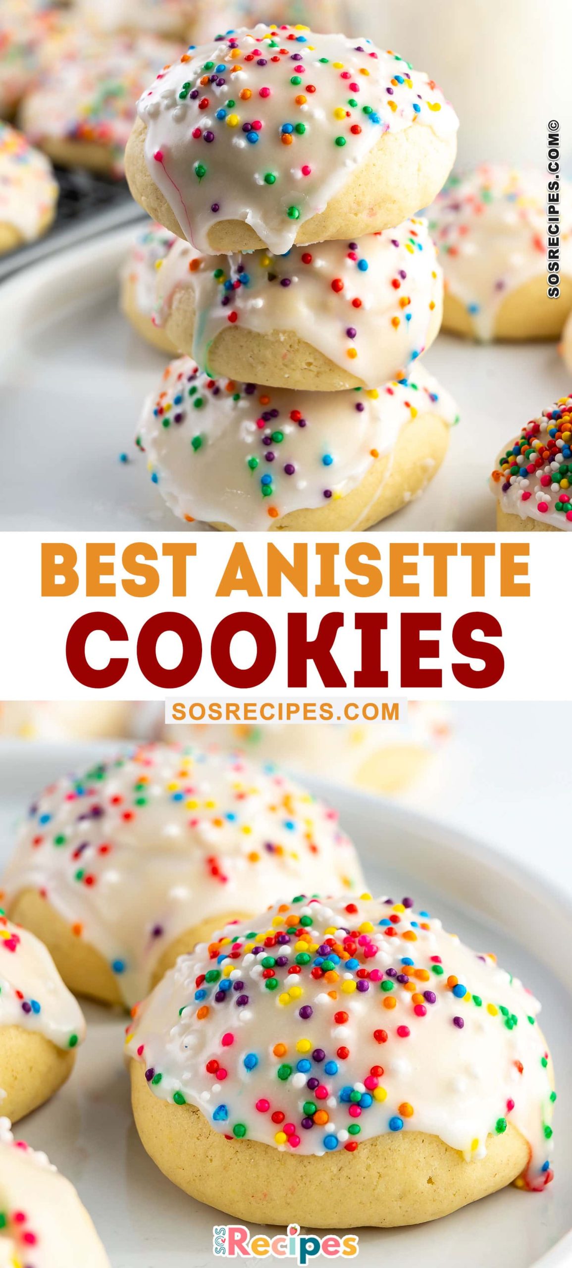 Anisette Cookies (Italian Anise Cookies) - Sos Recipes